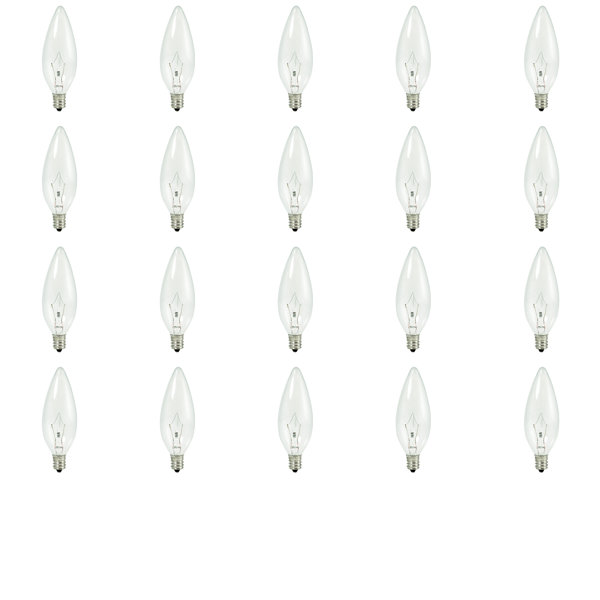 Bulbrite Industries 25 Watt B10 E12/Candelabra Dimmable 2700K Xenon/Krypton Bulb & Reviews | Wayfair